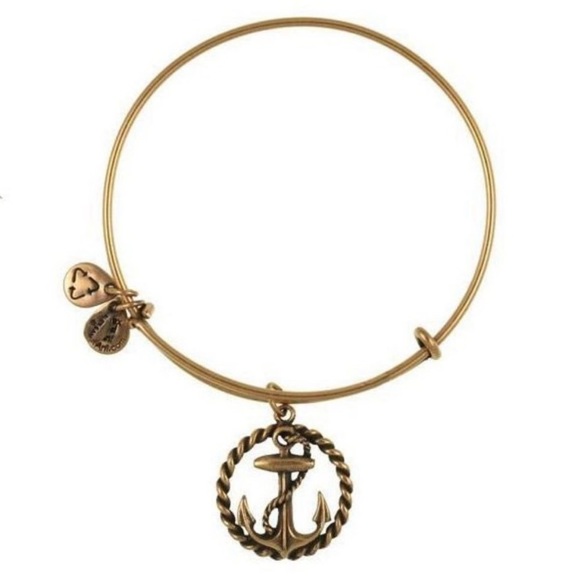Alex and Ani | Jewelry | Alex And Ani Nautical Anchor Bracelet | Poshmark